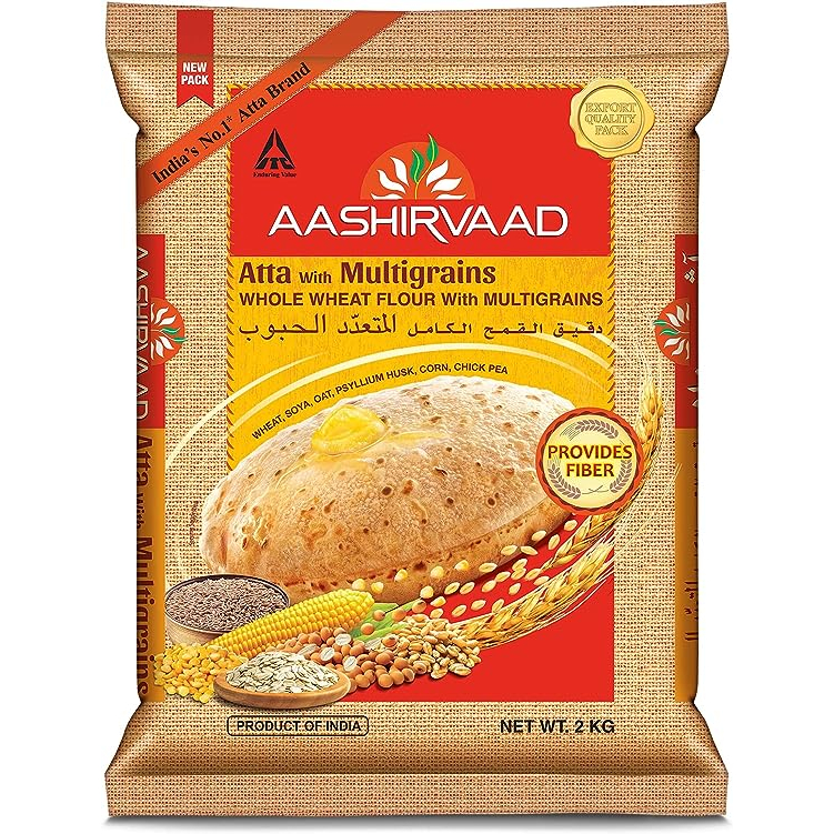 Aashirvaad Multigrains Atta 2kg | Shopee Singapore
