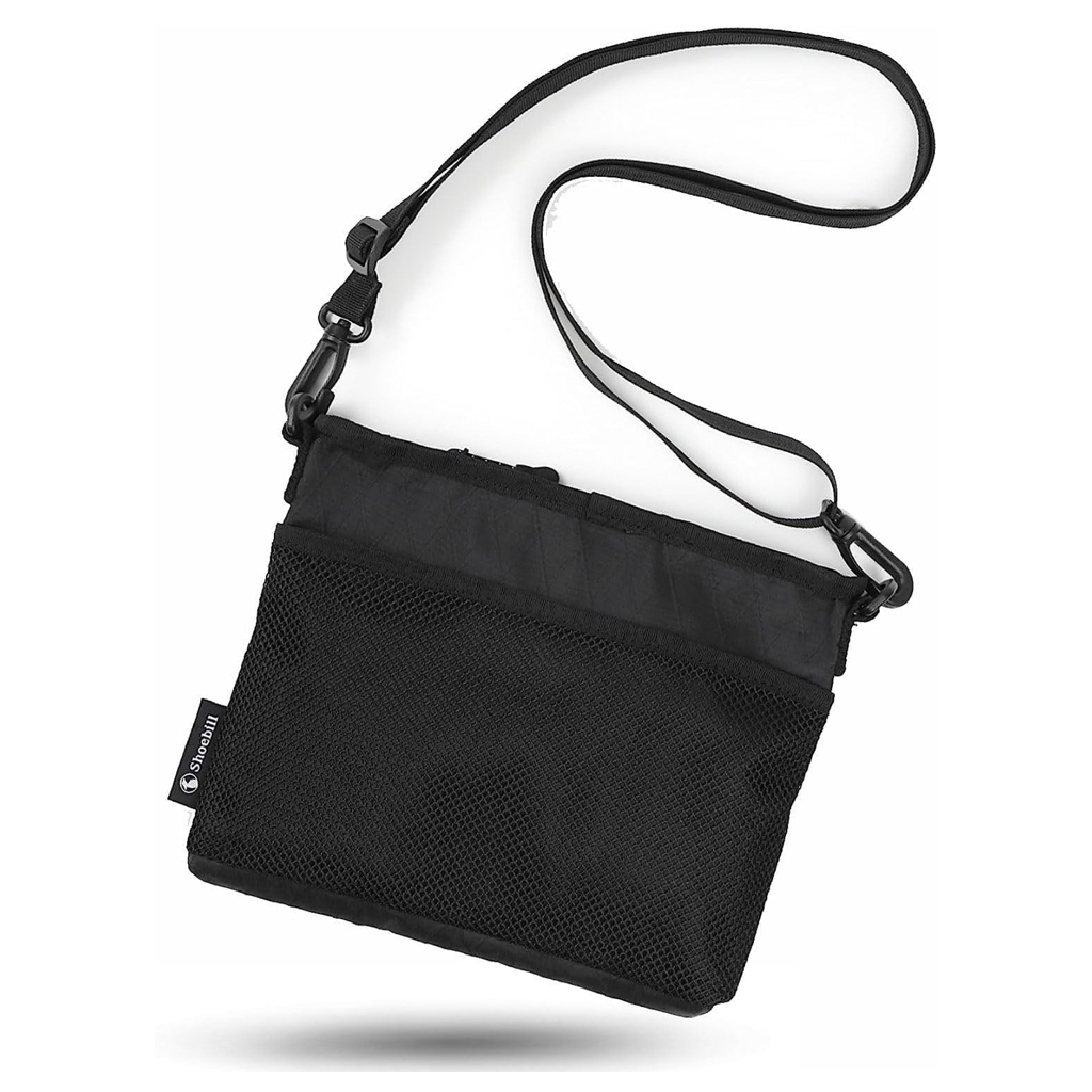 Shoebill Sacoche Bag, Wallet Function, Shoulder Bag, X-PAC, Waterproof ...