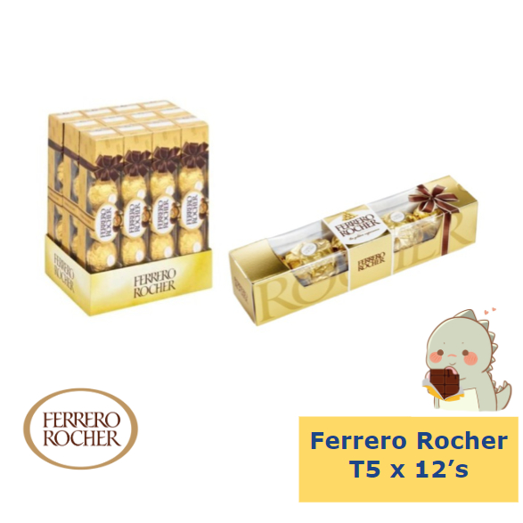 Ferrero Rocher T5 x 12pcs [Halal] | Shopee Singapore