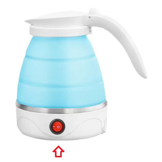 Mini Electric Kettle / 304 Stainless Steel Silicone Foldable Water ...