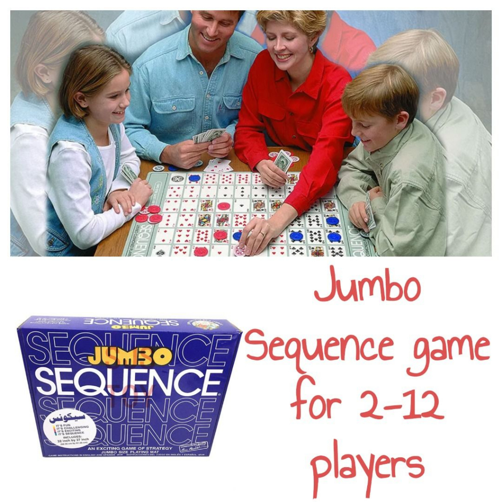 Jumbo Sequence game for up to 12 players | Shopee Singapore