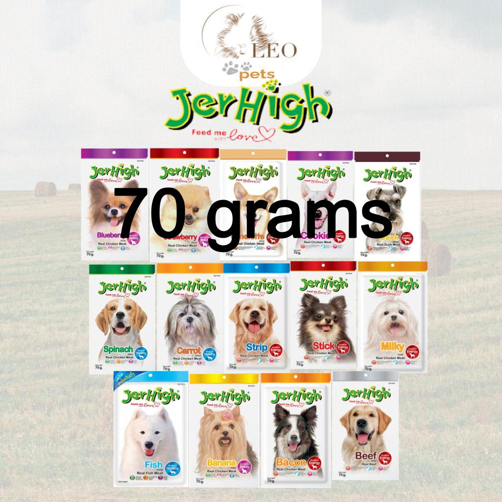 [$2.72 & 70g/pack] Jerhigh Dog Treats/Snacks Mix Match All 15 Flavors ...
