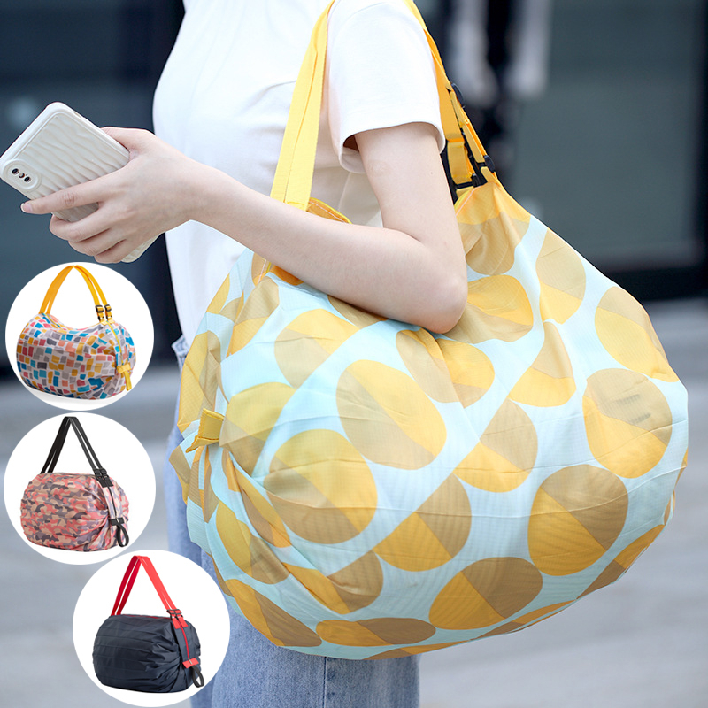 Japenese Foldable Shopping Bag Travel Grocery Tote Bags Waterproof ...