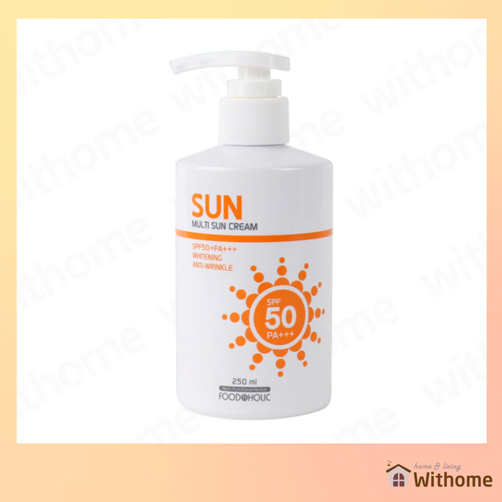 [FOODAHOLIC] Multi Sun Cream SPF50+ PA+++ 250ml / Skin Care Face ...