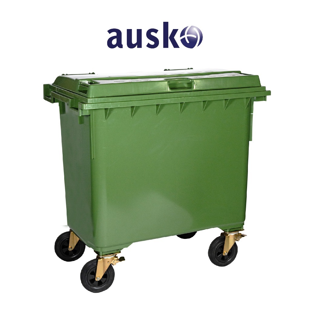 Mobile Garbage Bin | MGB | 660L | Multiple Colours | Waste Bin ...