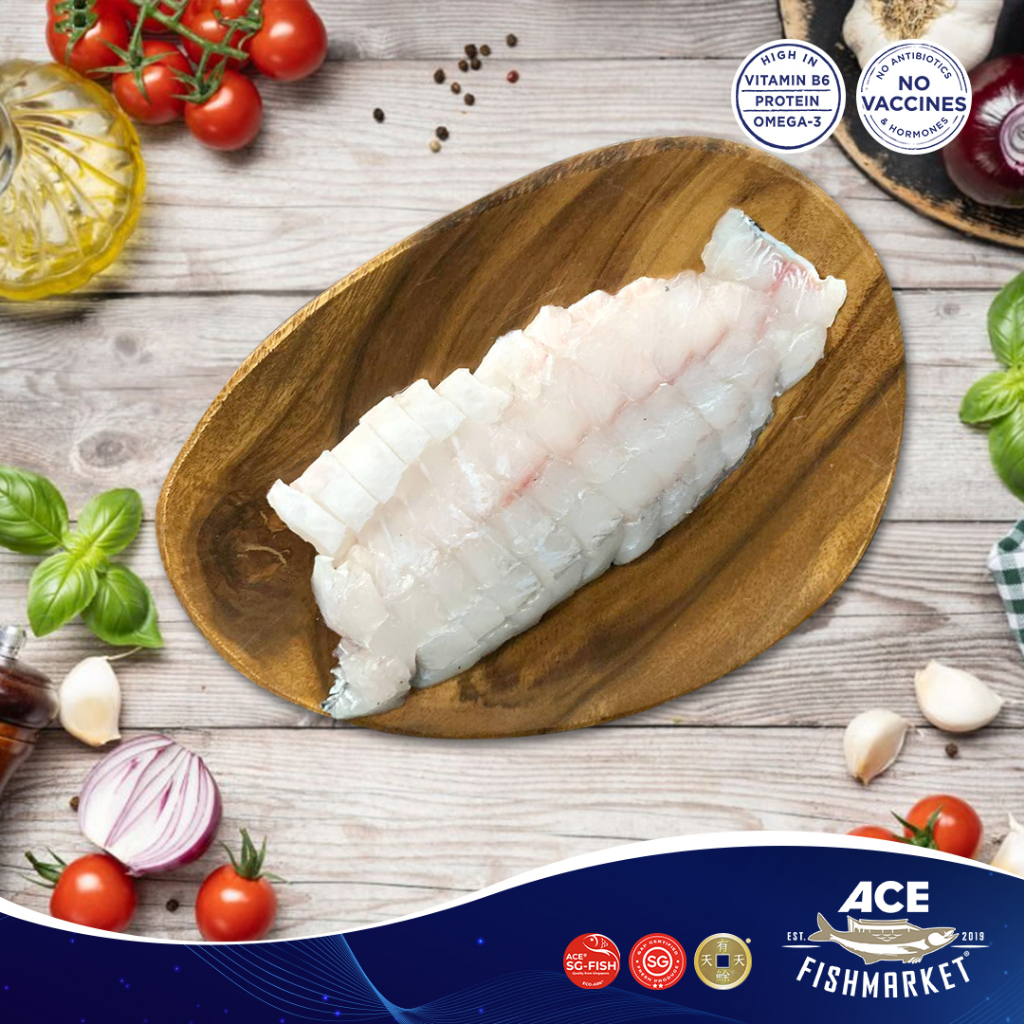 ACE Sea Bass Fresh Frozen Fillet (Sliced) | Shopee Singapore