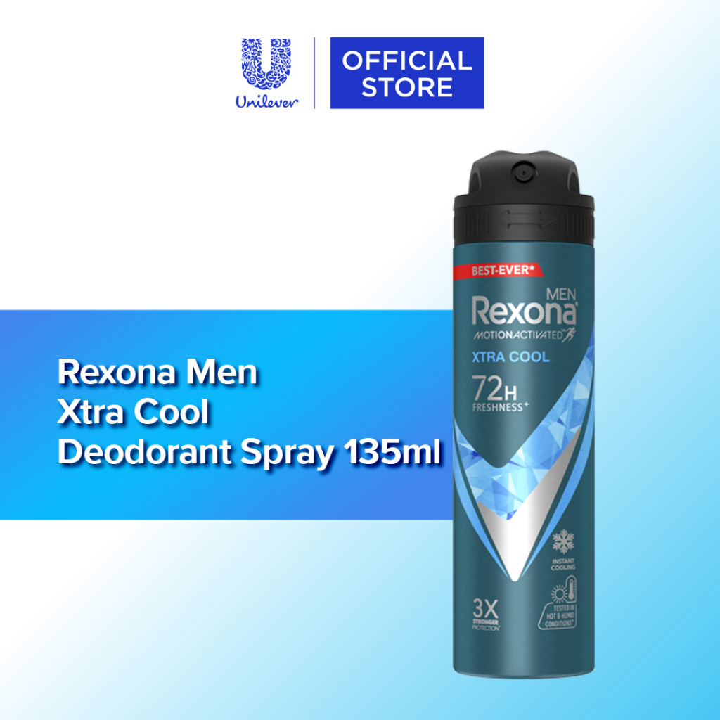 Rexona Men Deodorant Spray 135ml | Shopee Singapore