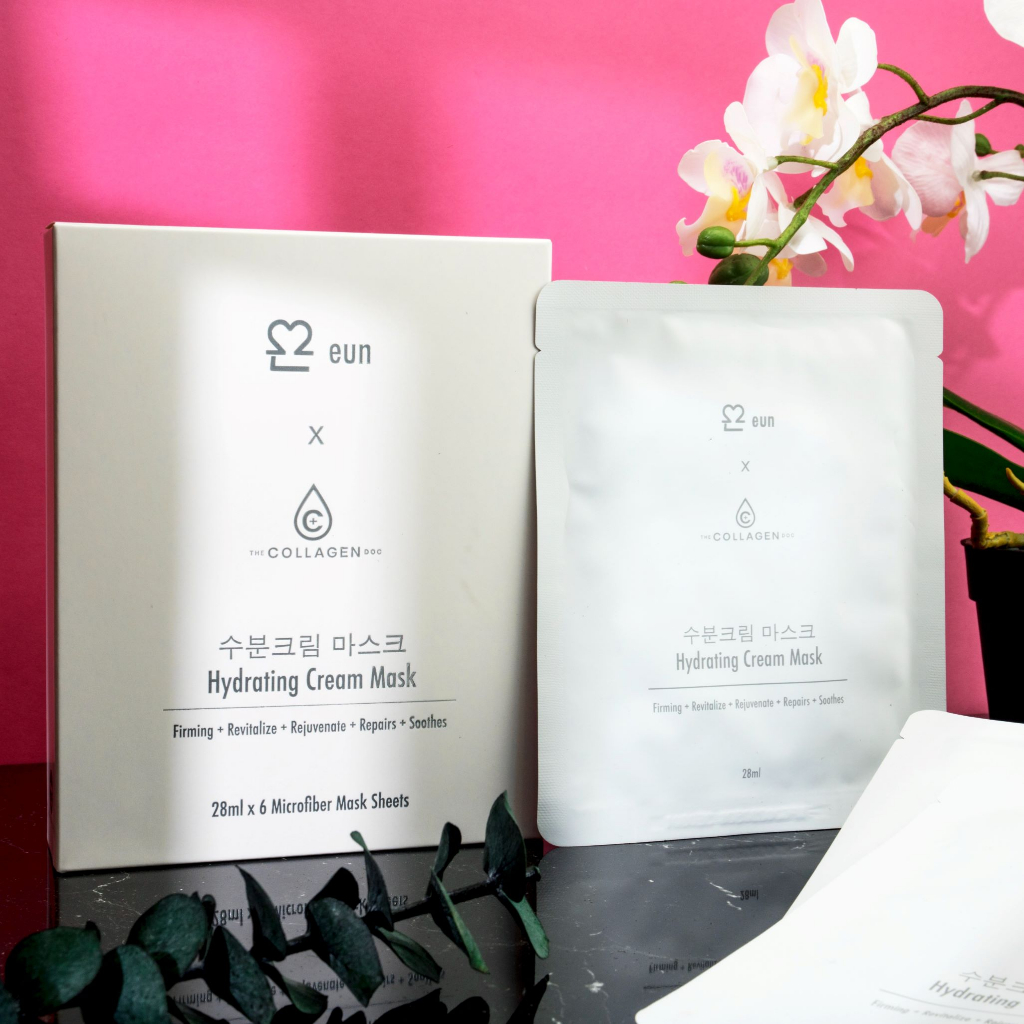 Eun Korea Hydrating Milk Mask Instant hydration boost with 8 types of ...