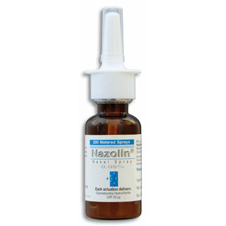 Nazolin Nasal Spray 0.05% 200 Sprays (Relieves Allergic Rhinitis and ...