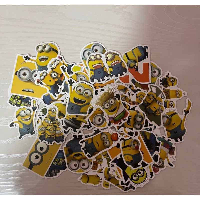 Waterproof Minions Stickers ( Random ) | Shopee Singapore
