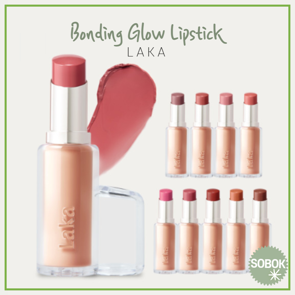 [LAKA] Bonding Glow Lipstick 10 colors | Shopee Singapore