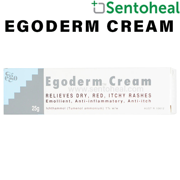 EGODERM Egoderm Cream (Relieves Dry + Red Itch Rashes) 25g | Shopee ...