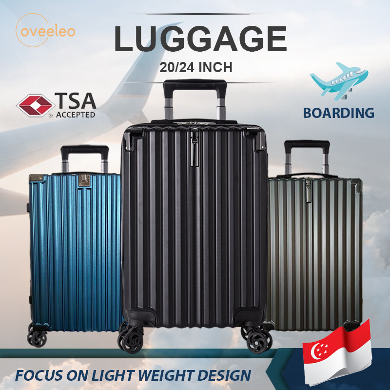 Luggage Lightweight Suitcase 20inch Luggage Trolley Bag With Spinner ...