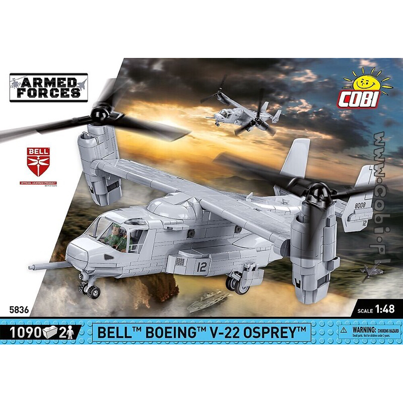 [SG STOCK] COBI USAF V-22 OSPRAY HELICOPTER bricks 5836 (LEGO ...