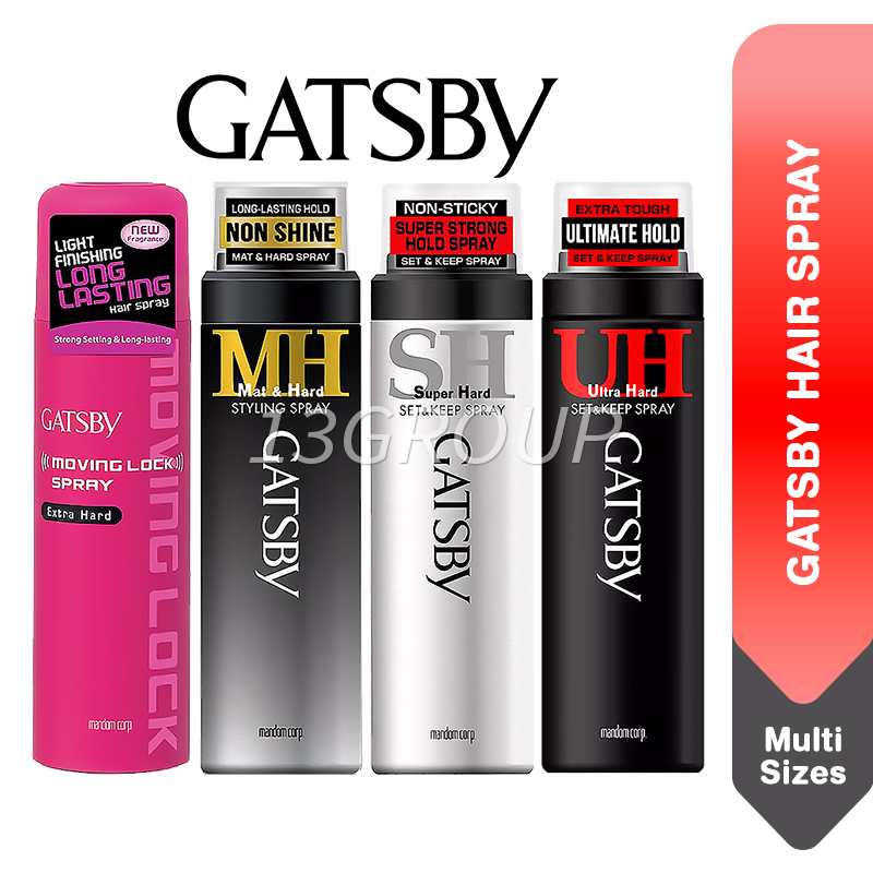 Gatsby Hair Spray Set Keep Super Mat Ultra Extra, 170ml-200ml | Shopee Singapore