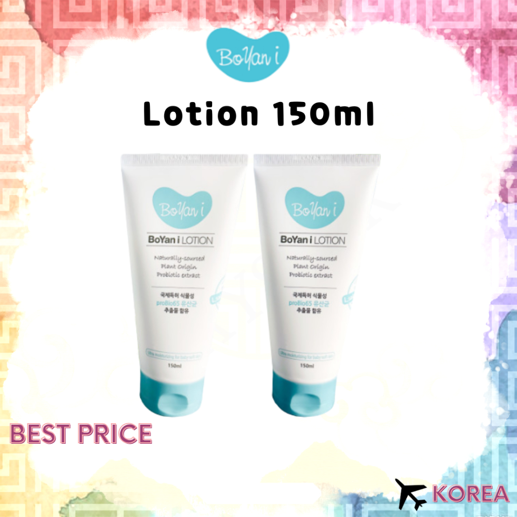 Boyan I Probiotic Lotion 150ml / for baby eczema and sensitive skin ...