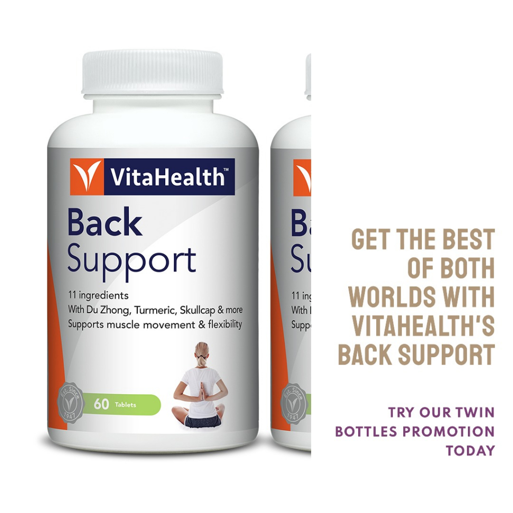 VitaHealth Back Support 60+60 Tablets | Shopee Singapore