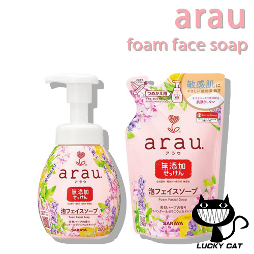 【Direct from Japan】Saraya arau. Foam face soap | Shopee Singapore