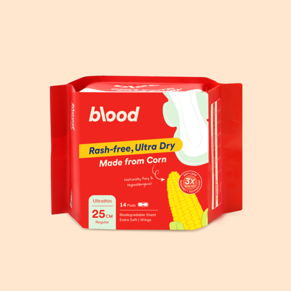 Blood Sanitary Pads Made With 100% Corn [Bundle of 3 Pack] | Shopee ...