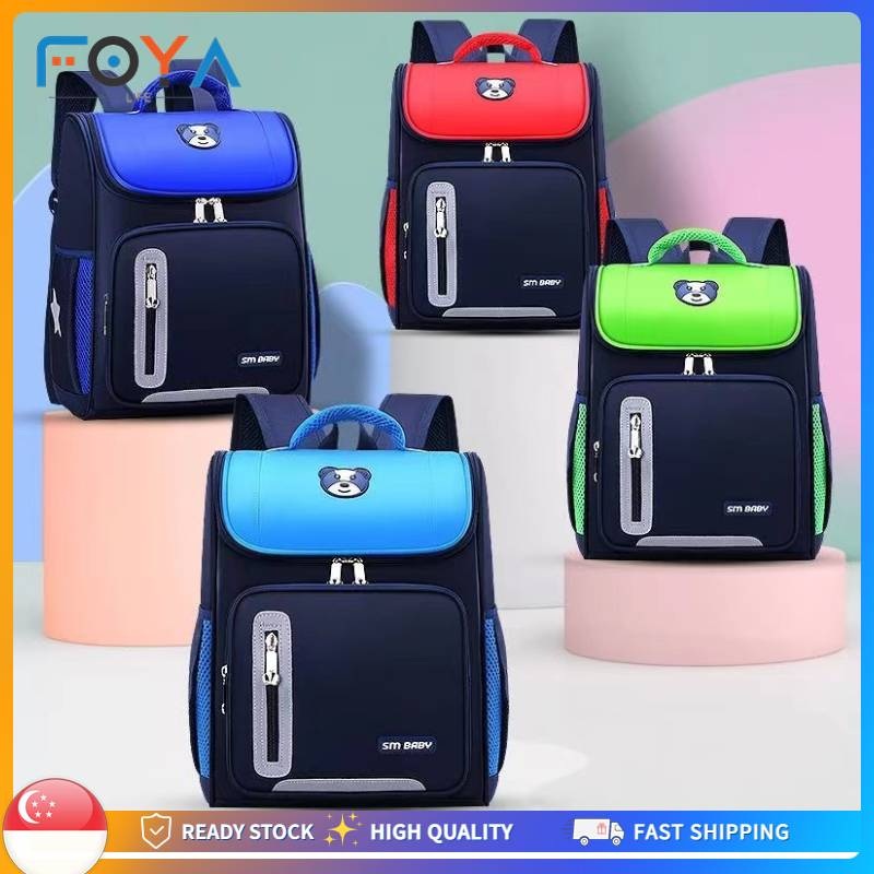 READY STOCK Children School Bag For Boys and Girls Backpack Primary ...