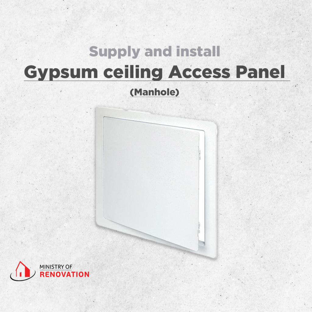 Gypsum Ceiling Access Panel (300mm X 300mm) | Shopee Singapore