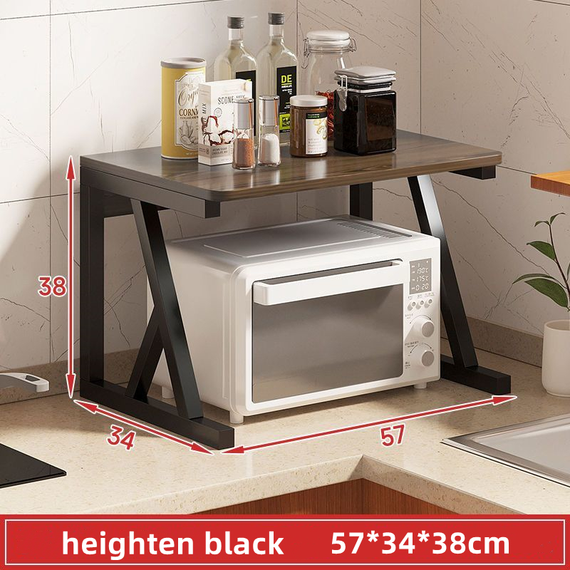 Microwave Rack Oven Rack Kitchen Rack Shelf Kitchen Organiser Storage ...