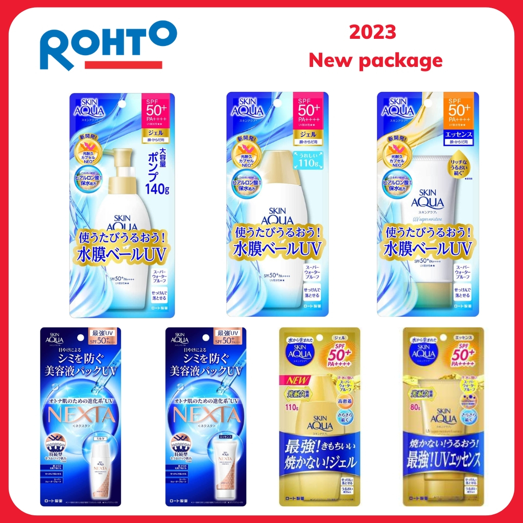 [2024 newest package] SKIN AQUA Sunscreen UV Cut 140g, 110g (SPF50+/PA ...