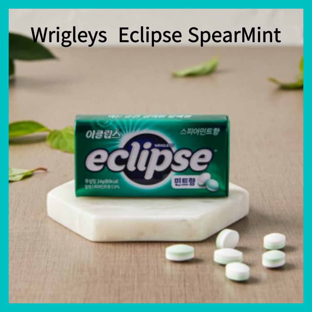 [ECLIPES] SpearMint Flavor No Sugar Candy 34g | Shopee Singapore