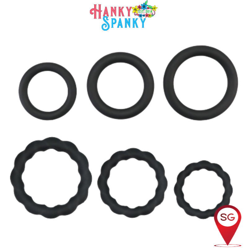 Flexi-Ring - Silicone Cock Rings, Highly Stretchable for a Harder ...