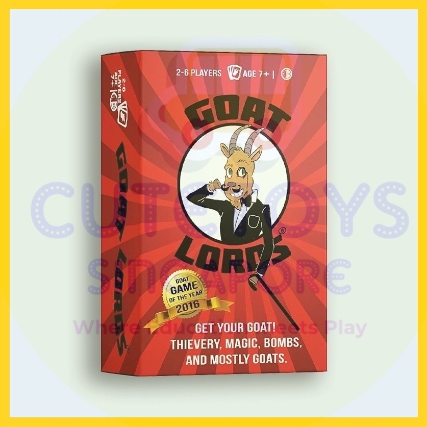 [SG LOCAL STOCK] Goat Lords Family Strategic Card Game Board Game ...