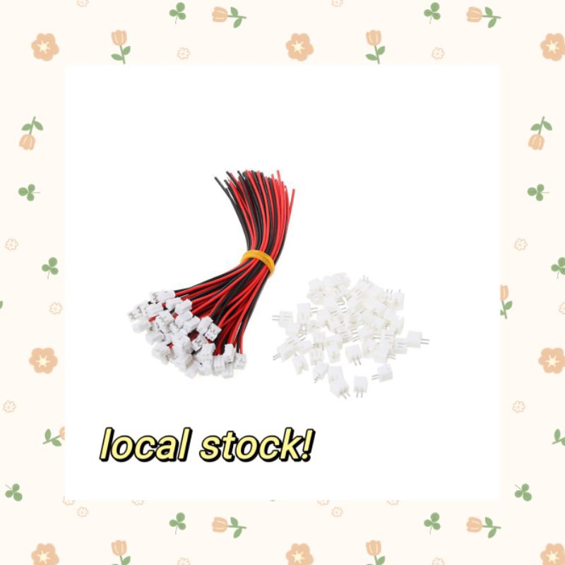 {fast delivery} Mini Micro JST 2.0 PH 2-Pin Connector Plug with Wires ...