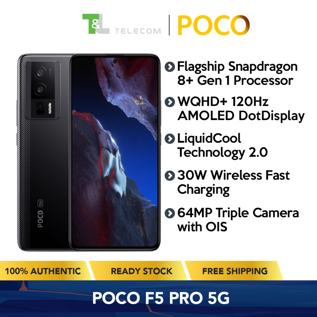 POCO F5 PRO Dual SIM 12+512GB 5G Version // POCO F4 Dual SIM 6GB+128GB ...