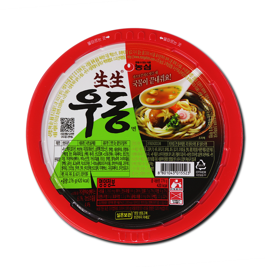 NONGSHIM - SAENG SAENG UDONG, BOWL | Shopee Singapore