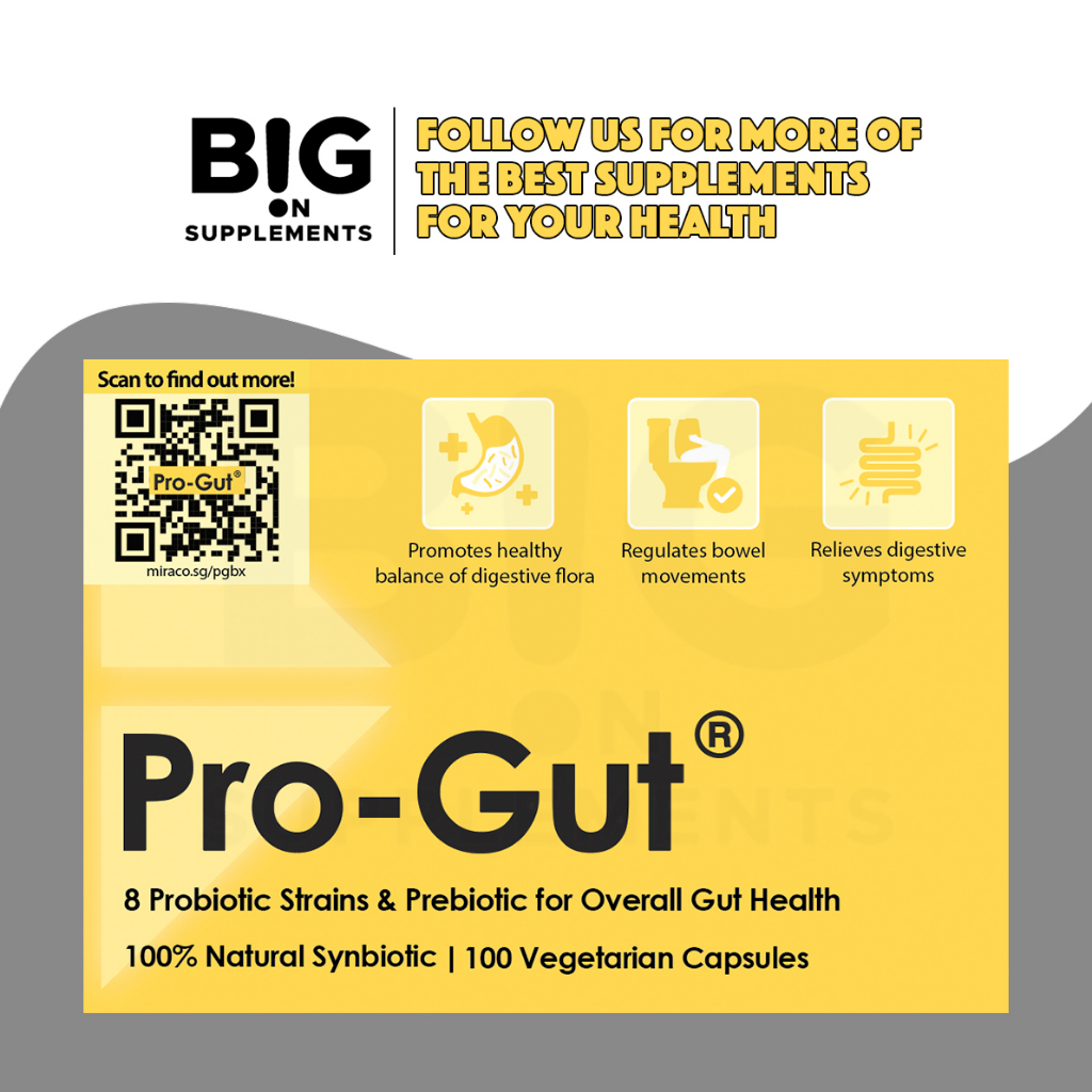 [LIMITED SG 2027 EXPIRY] Pro-Gut Probiotics 100s Health Supplement ...