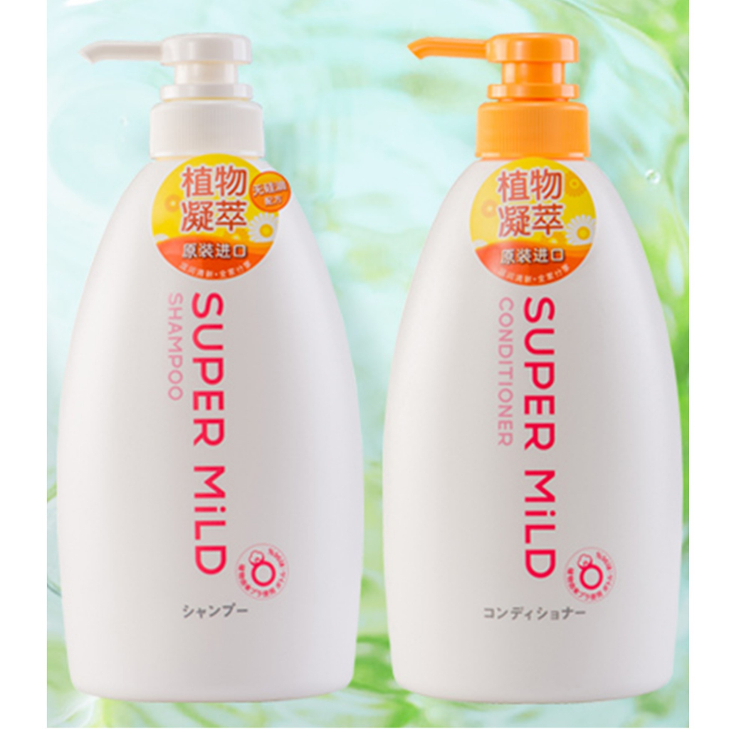 Super Mild Shampoo / Conditioner Green Flower / Herbal Flower 220ml ...