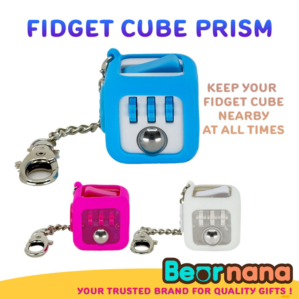Fidget Cube Prism Keychain Antsy Labs (Limited) | Shopee Singapore