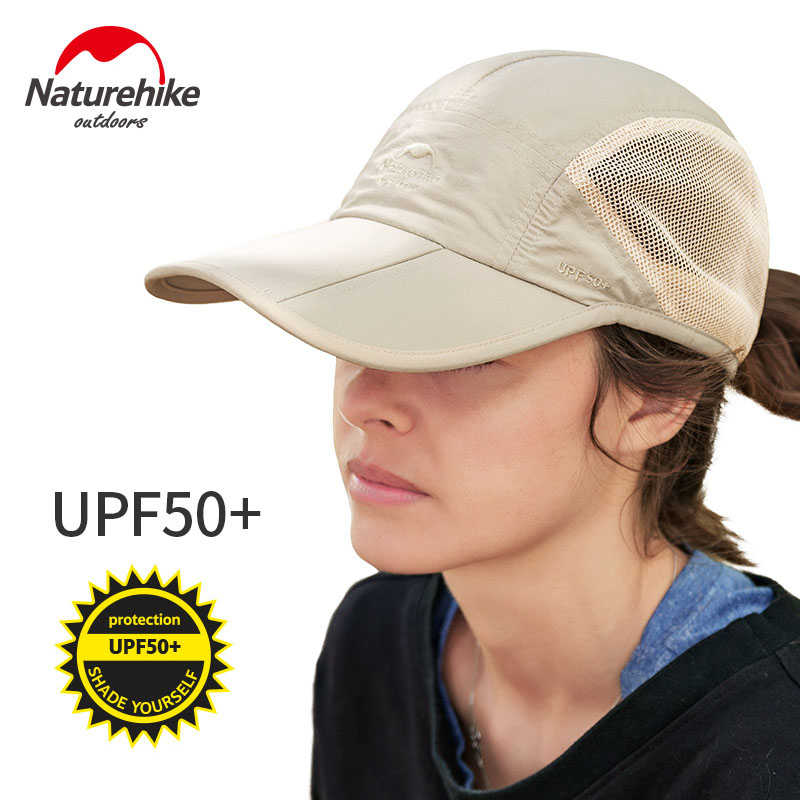 Naturehike Outdoor Folding Sun Hat Summer Men/Women UV Protection Mesh ...