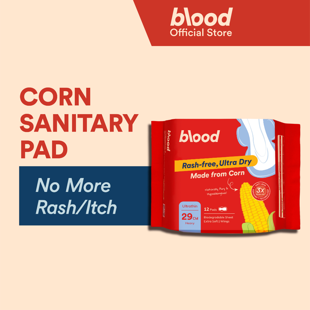 Blood Sanitary Pads Non-Itch Corn Pad | Shopee Singapore