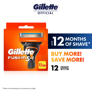 Gillette Fusion 12 Razor Blade Refills / Cartridges | Shopee Singapore