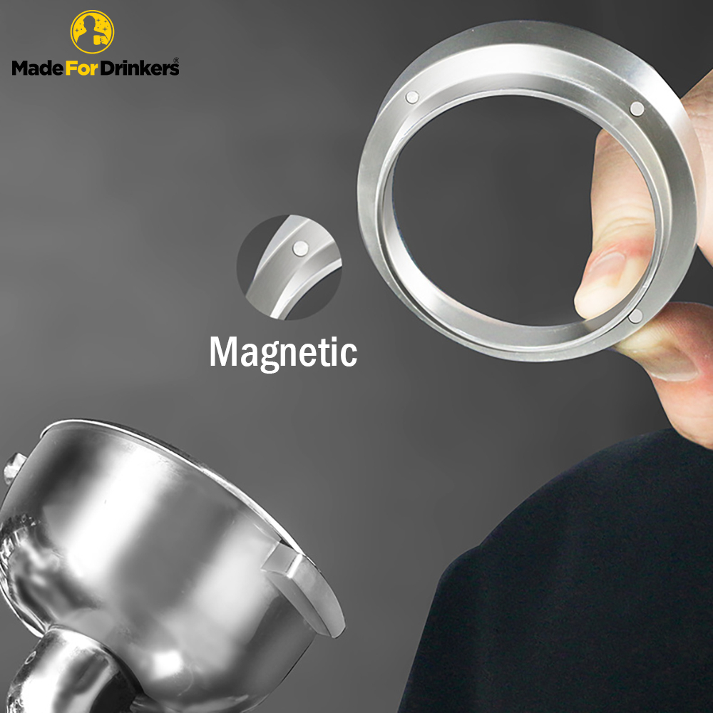 Aluminium Magnetic Dosing Funnel 51mm and 58mm | Shopee Singapore