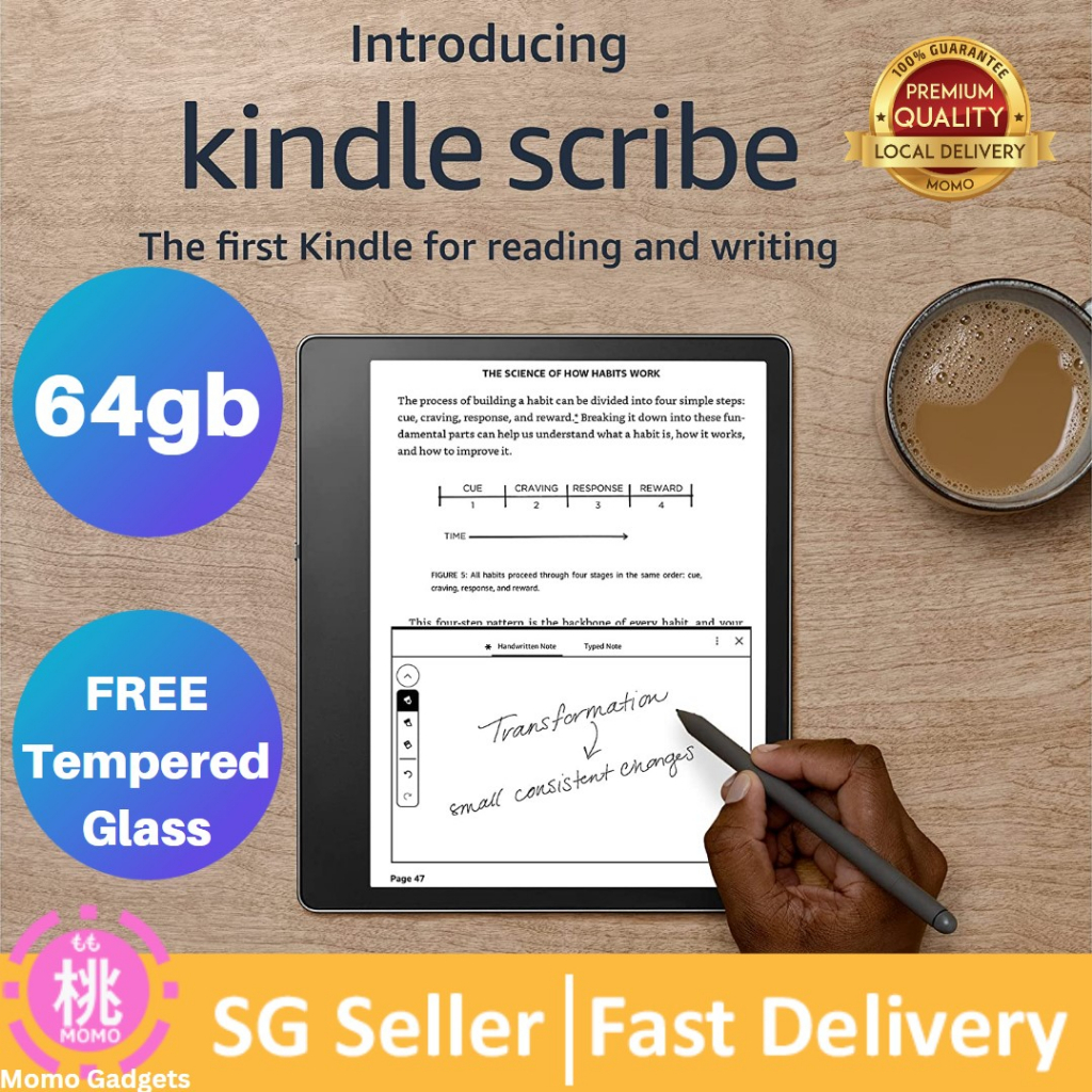 Kindle Scribe 16GB / 32GB / 64GB, the first Kindle for reading and ...