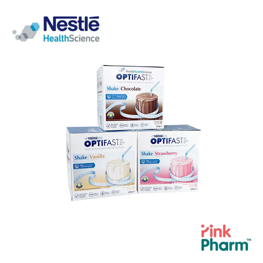 Nestle Optifast VLCD Shake (12 x 53g Sachets) | Shopee Singapore