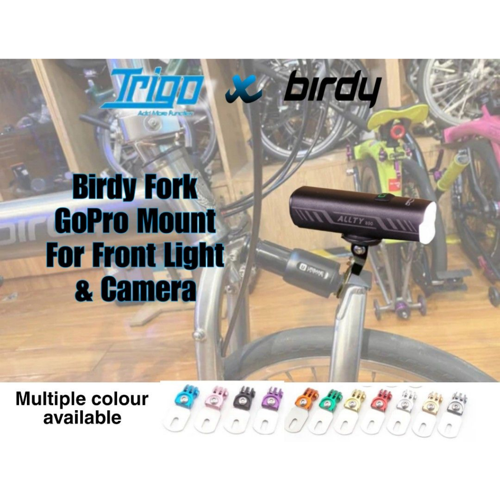 Trigo Fork GoPro Mount For Birdy Bikes | Shopee Singapore