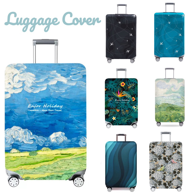 [SG Seller] Luggage Cover Elastic Stretchable Suitcase Protector ...