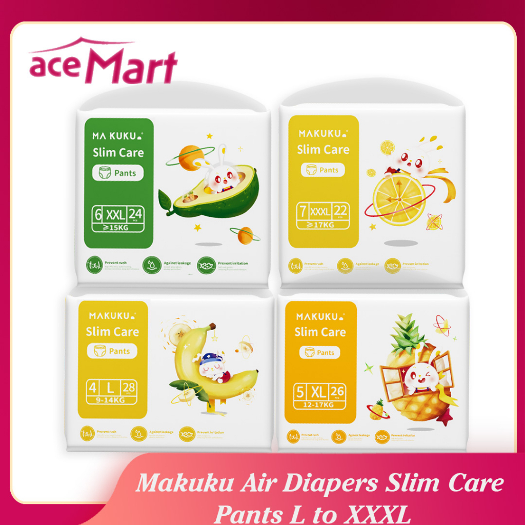 [Clearance Bundle Deal] MAKUKU Slim Care Baby Diapers Bubble breathing ...