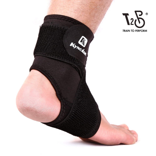 T2P KYNCILOR Ankle Guard Adjustable Elastic Compression Ankle Support ...