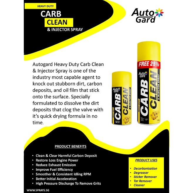 500ml Heavy Duty Degreaser Carb Cleaner, Automotive Part & Injector ...