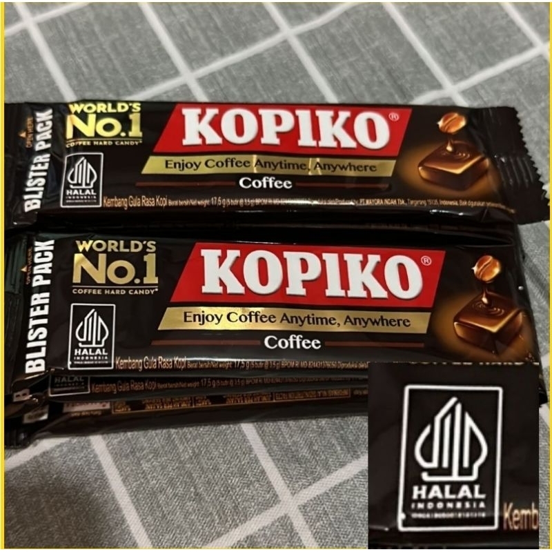 KOPIKO Coffee Candy (New 5 pcs Blister Pack) - Local stock | Shopee ...