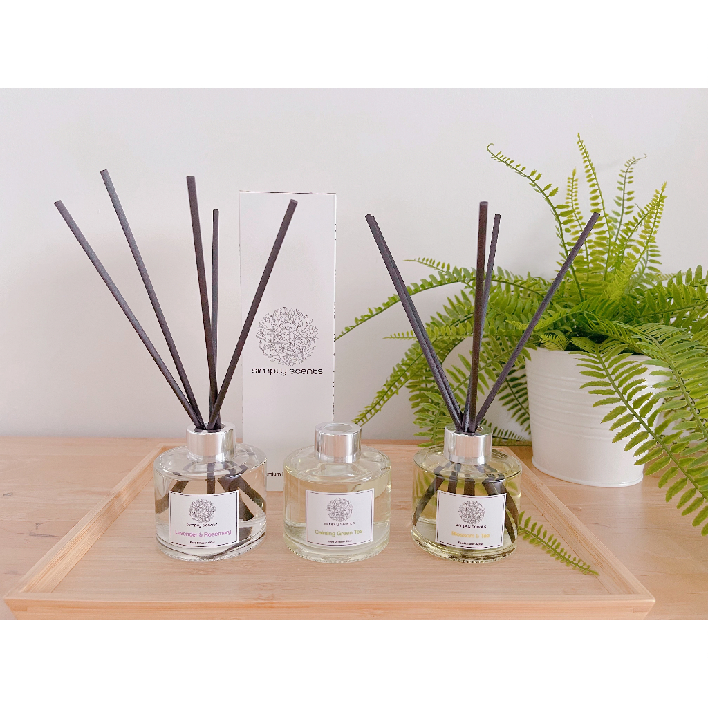 [SimplyScents] Premium Reed Diffuser Long Lasting Non toxic 120ml ...