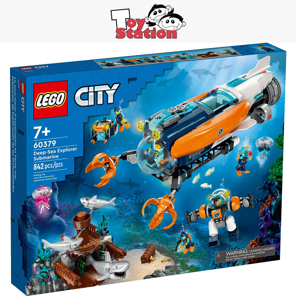 LEGO City Exploration 60379 Deep-Sea Explorer Submarine | Shopee Singapore